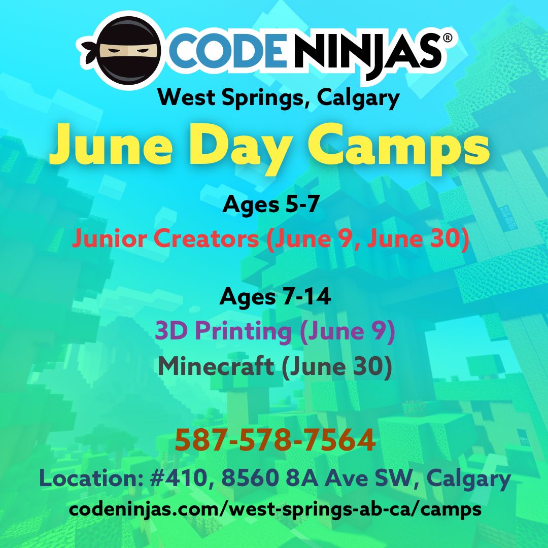 Code Ninjas West Springs on LinkedIn: #westspringscalgary # ... Code Ninjas West Springs on LinkedIn: #westspringscalgary # ...