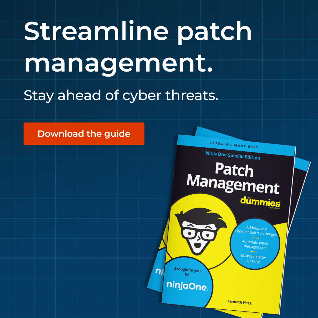NinjaOne on LinkedIn: Patch Management – A Dummies Guide | NinjaOne ... NinjaOne on LinkedIn: Patch Management – A Dummies Guide | NinjaOne ...