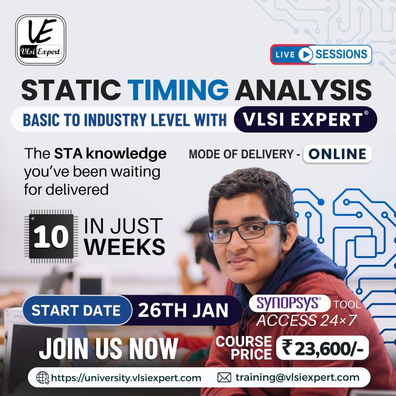 VLSI EXPERT Private Limited on LinkedIn: #vlsi #statictiminganalysis # ... VLSI EXPERT Private Limited on LinkedIn: #vlsi #statictiminganalysis # ...