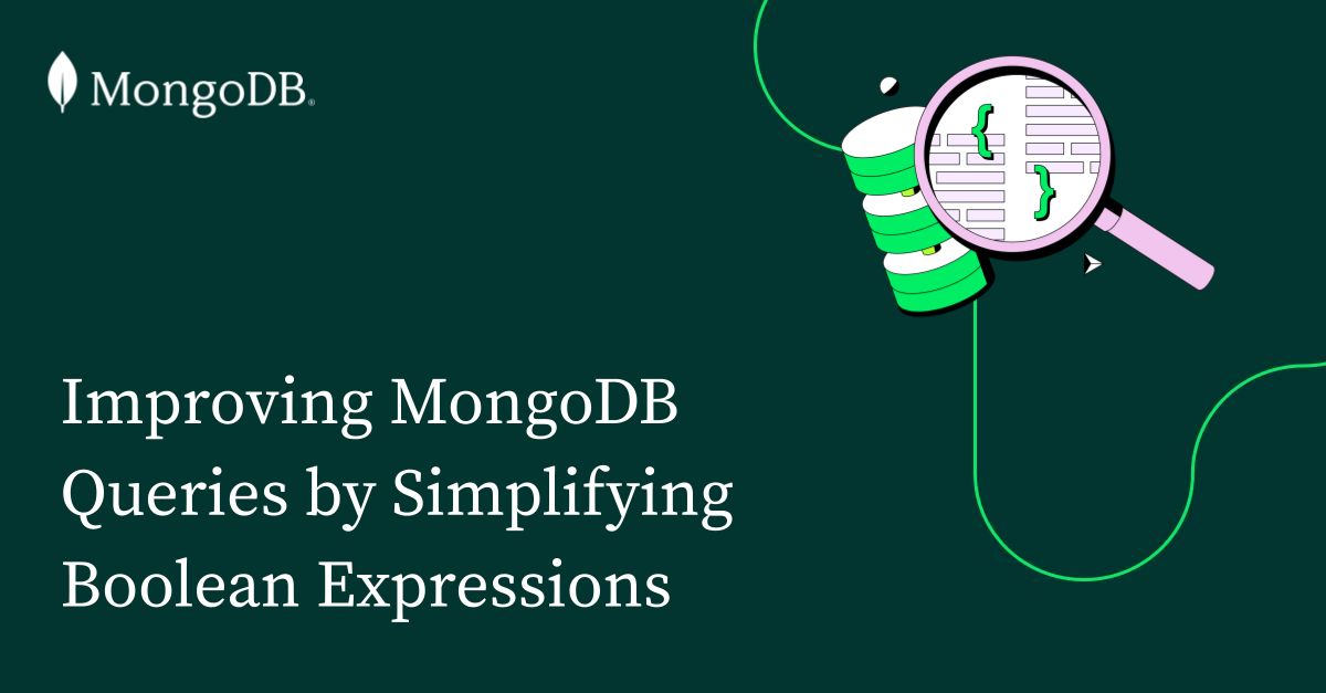 Dan Fischer on LinkedIn: Improving MongoDB Queries by Simplifying ... Dan Fischer on LinkedIn: Improving MongoDB Queries by Simplifying ...