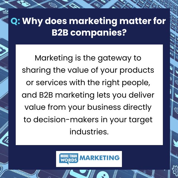 More Than Words Marketing Limited on LinkedIn: Why does marketing ... More Than Words Marketing Limited on LinkedIn: Why does marketing ...