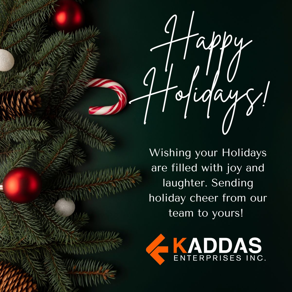 Kaddas Enterprises Inc on LinkedIn: #happyholidays #seasongreetings Kaddas Enterprises Inc on LinkedIn: #happyholidays #seasongreetings