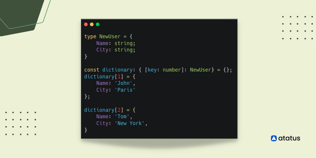 How to create a typesafe dictionary in JavaScript | NamLabs posted on ... How to create a typesafe dictionary in JavaScript | NamLabs posted on ...