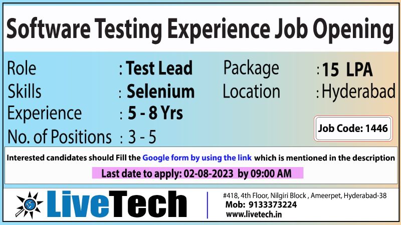 LiveTech QA on LinkedIn: Please click open the below mentioned google ... LiveTech QA on LinkedIn: Please click open the below mentioned google ...