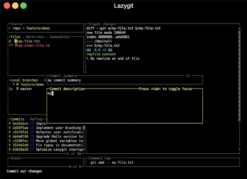 ⚙️ Andrew Rosca on LinkedIn: Lazygit supercharges your git workflow ... ⚙️ Andrew Rosca on LinkedIn: Lazygit supercharges your git workflow ...