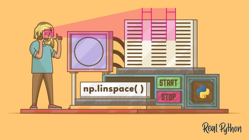 Real Python on LinkedIn: np.linspace(): Create Evenly or Non-Evenly ... Real Python on LinkedIn: np.linspace(): Create Evenly or Non-Evenly ...