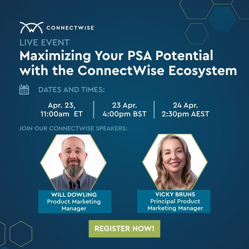 #psa #efficiency #msp #connectwise #ai #cybersecurity #mspcommunity ... #psa #efficiency #msp #connectwise #ai #cybersecurity #mspcommunity ...