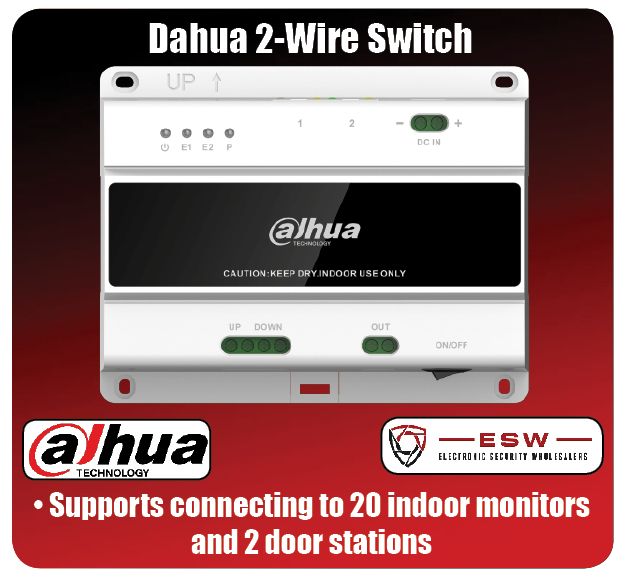 Electronic Security Wholesalers on LinkedIn: Dahua 2-Wire Switch @ ESW ... Electronic Security Wholesalers on LinkedIn: Dahua 2-Wire Switch @ ESW ...