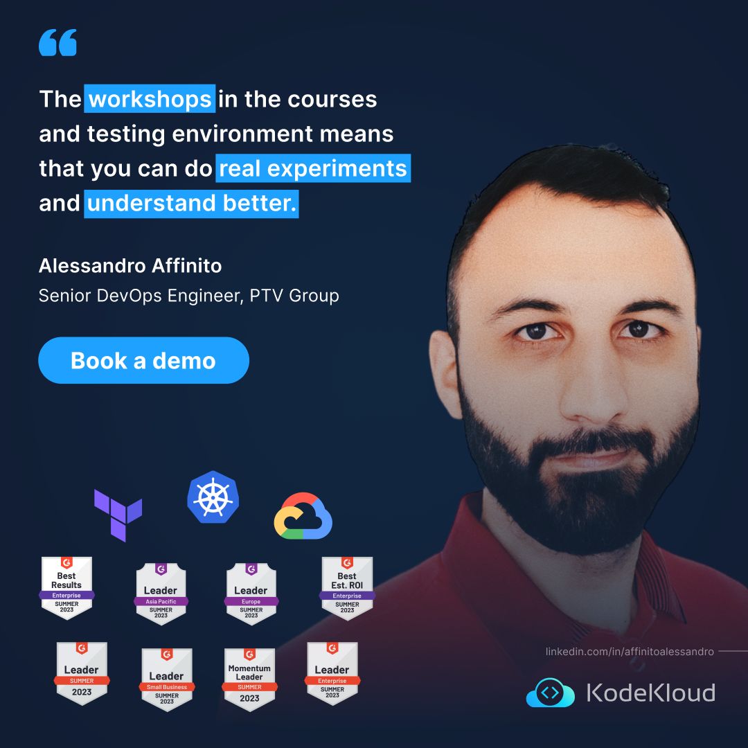 KodeKloud on LinkedIn: KodeKloud for Business KodeKloud on LinkedIn: KodeKloud for Business