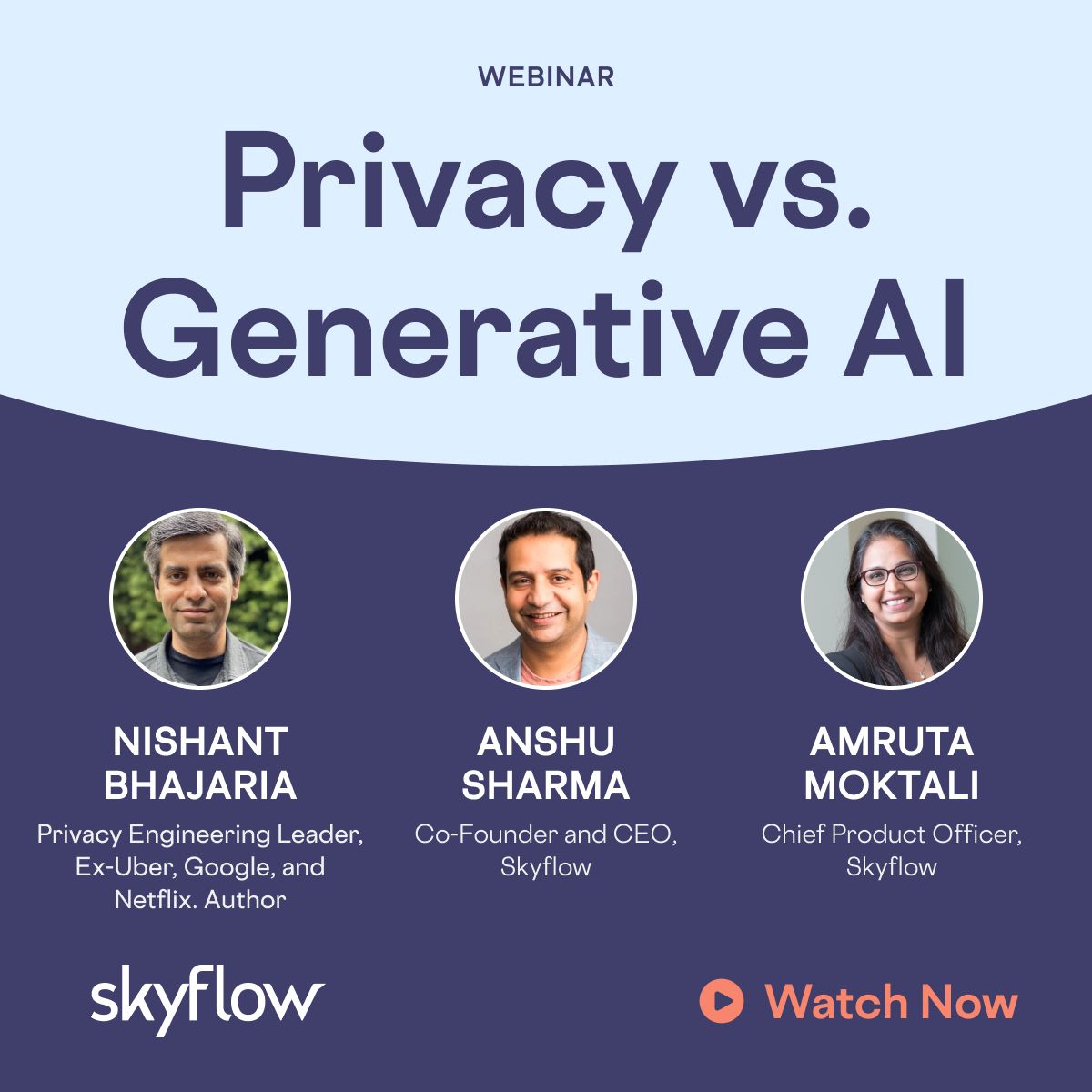 Will Privacy Kill Generative AI? - On-Demand Webinar | Skyflow Will Privacy Kill Generative AI? - On-Demand Webinar | Skyflow