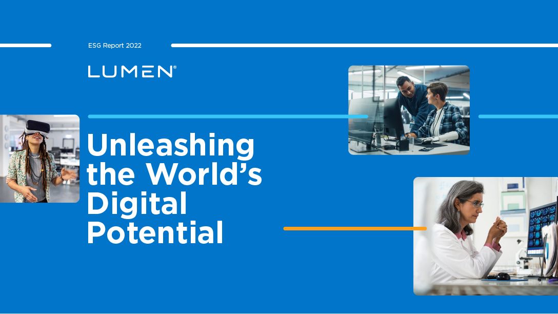 Lumen Technologies on LinkedIn: #innovation #esg #sustainability # ... Lumen Technologies on LinkedIn: #innovation #esg #sustainability # ...