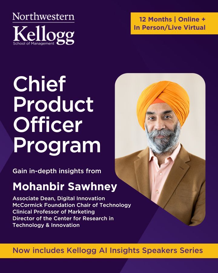 Kellogg Executive Education | Chief Product Officer Program on LinkedIn ... Kellogg Executive Education | Chief Product Officer Program on LinkedIn ...