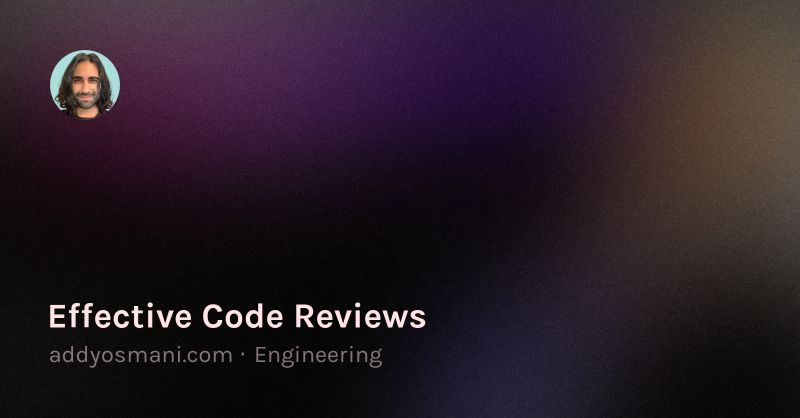 Shawn Wildermuth on LinkedIn: Effective Code Reviews Shawn Wildermuth on LinkedIn: Effective Code Reviews