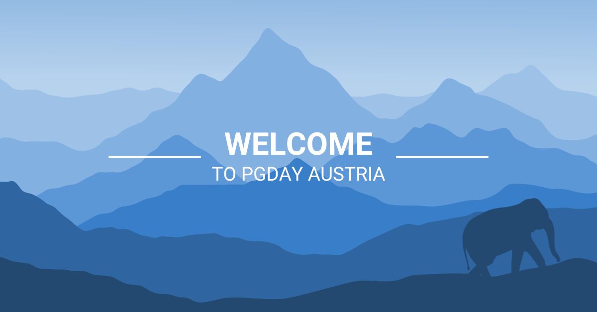 PGDay Austria on LinkedIn: #postgres #postgresql #conference # ... PGDay Austria on LinkedIn: #postgres #postgresql #conference # ...