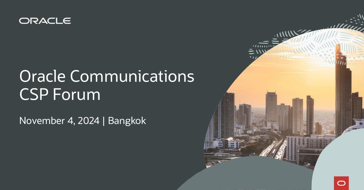 Hari Palle on LinkedIn: Oracle Communications Service Provider Forum Hari Palle on LinkedIn: Oracle Communications Service Provider Forum