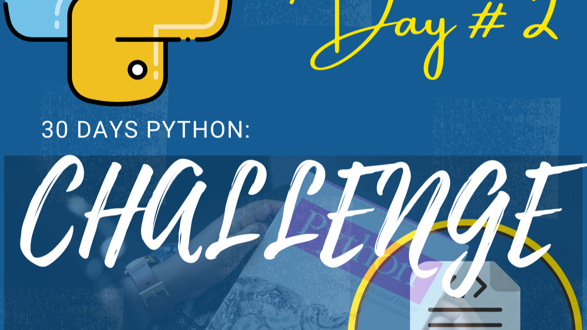 Day 2: Control Flow & Loops – Python 30-Day Challenge 🚀 Day 2: Control Flow & Loops – Python 30-Day Challenge 🚀