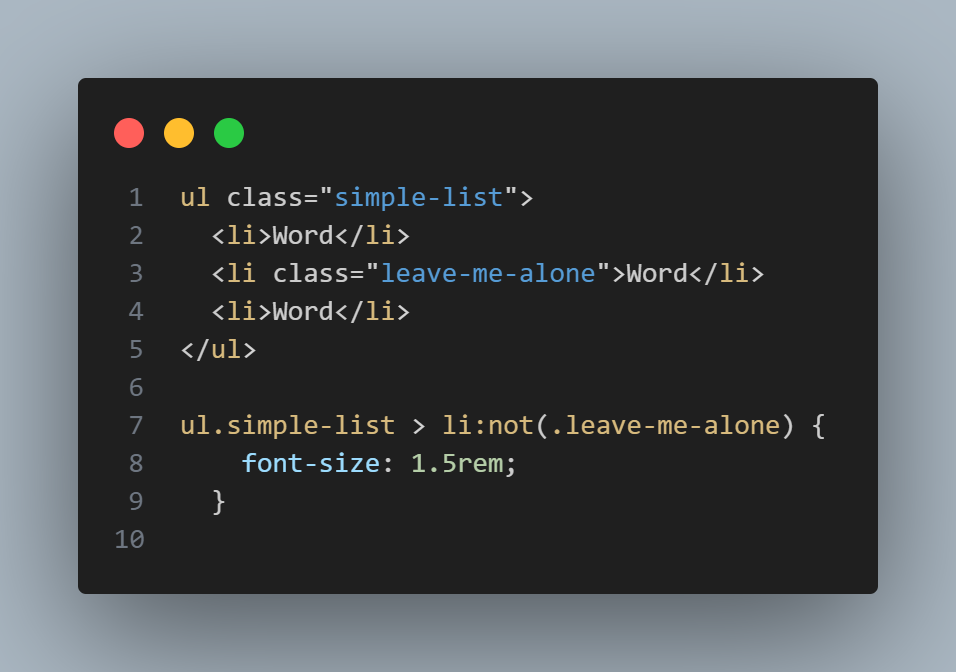 Exploring Code #5: CSS :Not() Selector Exploring Code #5: CSS :Not() Selector