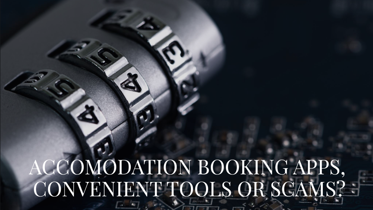 Discovering some pitfalls using accommodation booking applications Discovering some pitfalls using accommodation booking applications