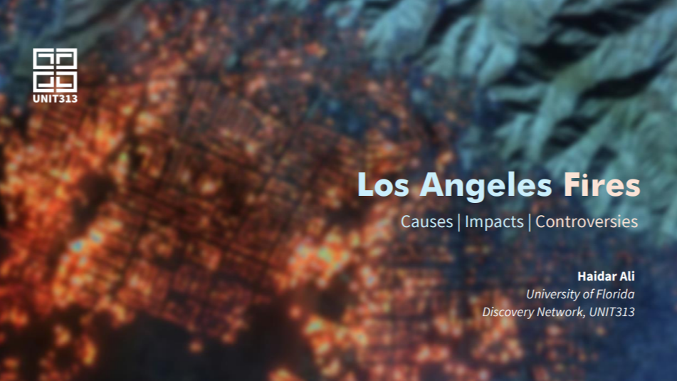 On the Los Angeles Wildfires: Causes, Impacts and Controversies On the Los Angeles Wildfires: Causes, Impacts and Controversies