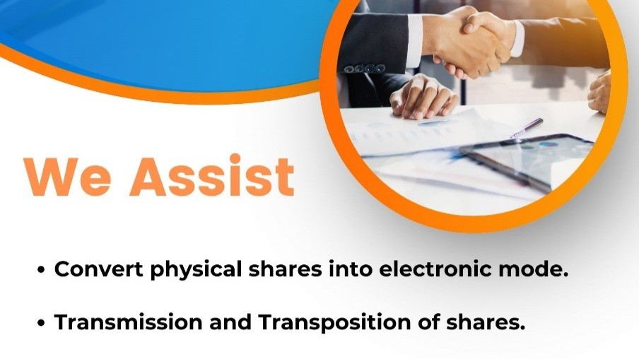 Convert Physical Share to Demat Convert Physical Share to Demat