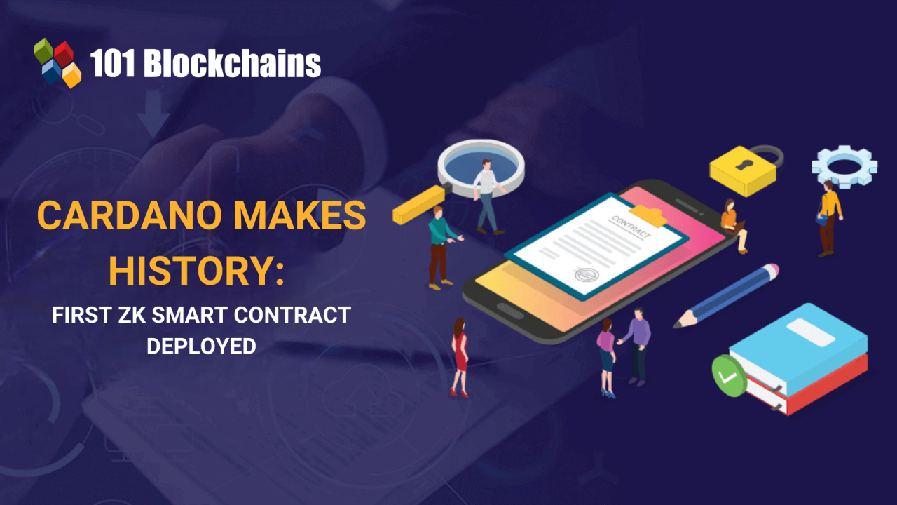 Cardano Makes History: First Zero-Knowledge Smart Contract Cardano Makes History: First Zero-Knowledge Smart Contract