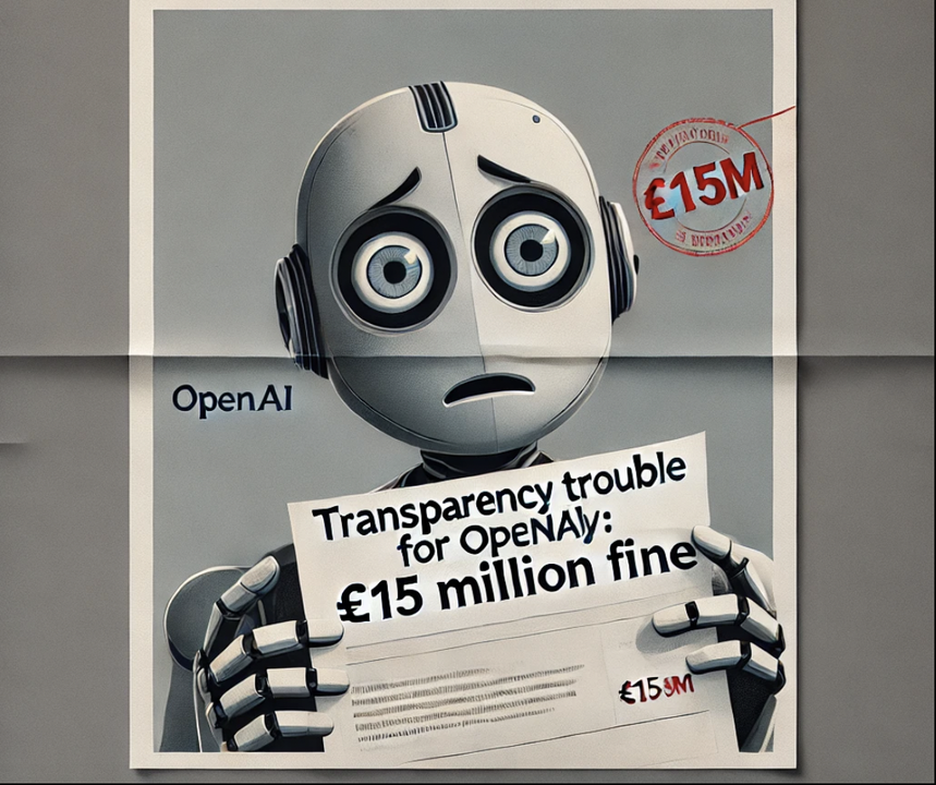 Transparency Trouble for OpenAI: Italy's €15 Million Fine Transparency Trouble for OpenAI: Italy's €15 Million Fine