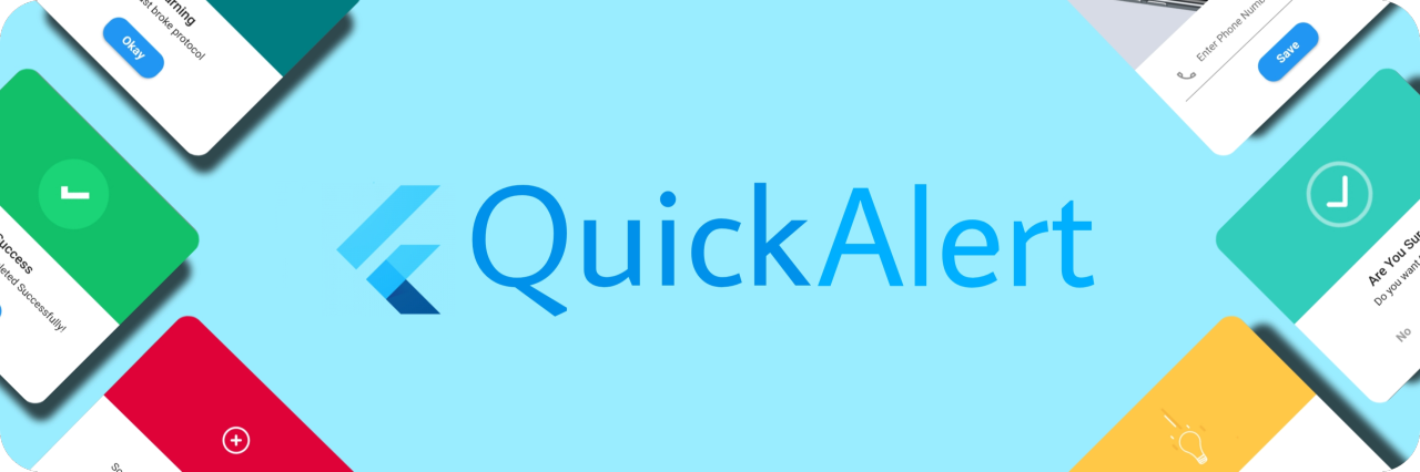 Try QuickAlert - Flutter Package Try QuickAlert - Flutter Package