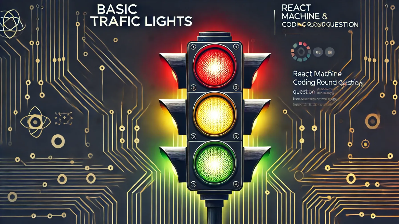 Basic Traffic Lights (Most asked React Machine Coding Round Ques) Basic Traffic Lights (Most asked React Machine Coding Round Ques)