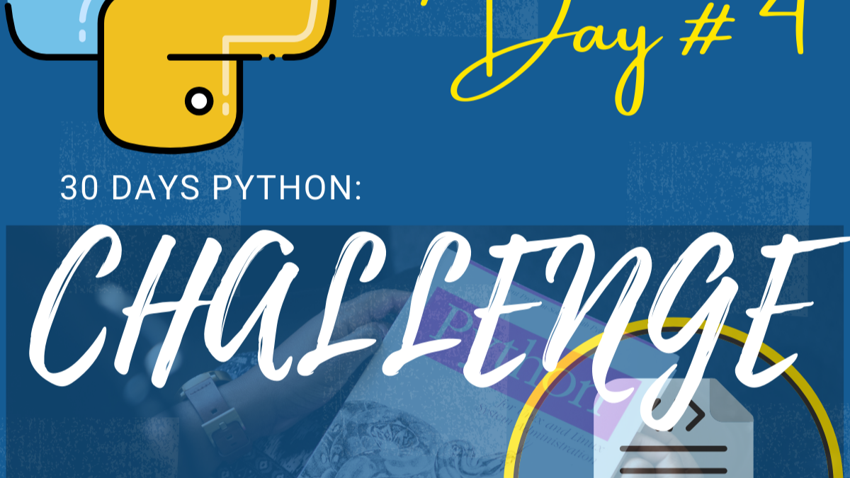 Day 4: Data Structures – Lists & Tuples 🚀 Day 4: Data Structures – Lists & Tuples 🚀