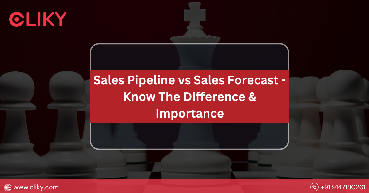 Sales Pipeline vs Sales Forecast - Know The Difference & Importance Sales Pipeline vs Sales Forecast - Know The Difference & Importance