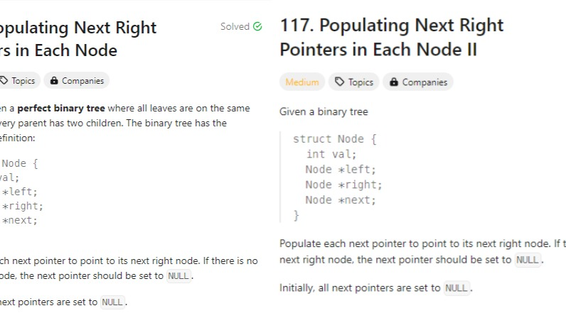 Day 16 #LeetCode: Compare The Implementation of Next Right Pointers in ... Day 16 #LeetCode: Compare The Implementation of Next Right Pointers in ...