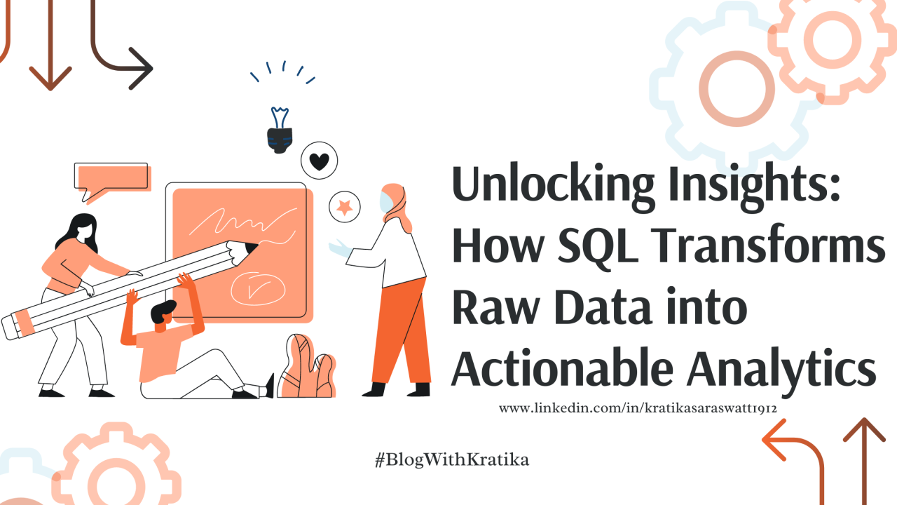 Unlocking Insights: How SQL Transforms Raw Data into Actionable Analytics Unlocking Insights: How SQL Transforms Raw Data into Actionable Analytics