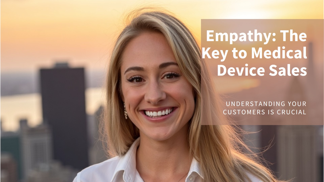 Why Empathy is the Key to Success in Medical Device Sales Why Empathy is the Key to Success in Medical Device Sales