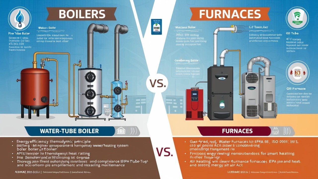 Boilers vs. Furnaces: A Comprehensive Technical Analysis of Heating ... Boilers vs. Furnaces: A Comprehensive Technical Analysis of Heating ...