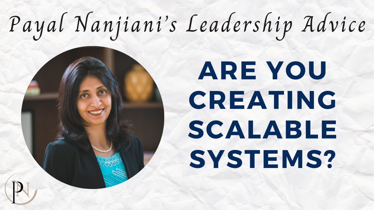 ARE YOU CREATING SCALABLE SYSTEMS? ARE YOU CREATING SCALABLE SYSTEMS?