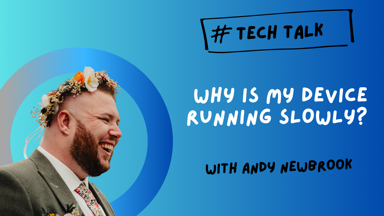 Why is my device running slowly? Why is my device running slowly?