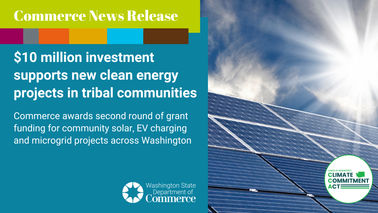 Climate Commitment Act dollars at work: $10 million investment supports ... Climate Commitment Act dollars at work: $10 million investment supports ...