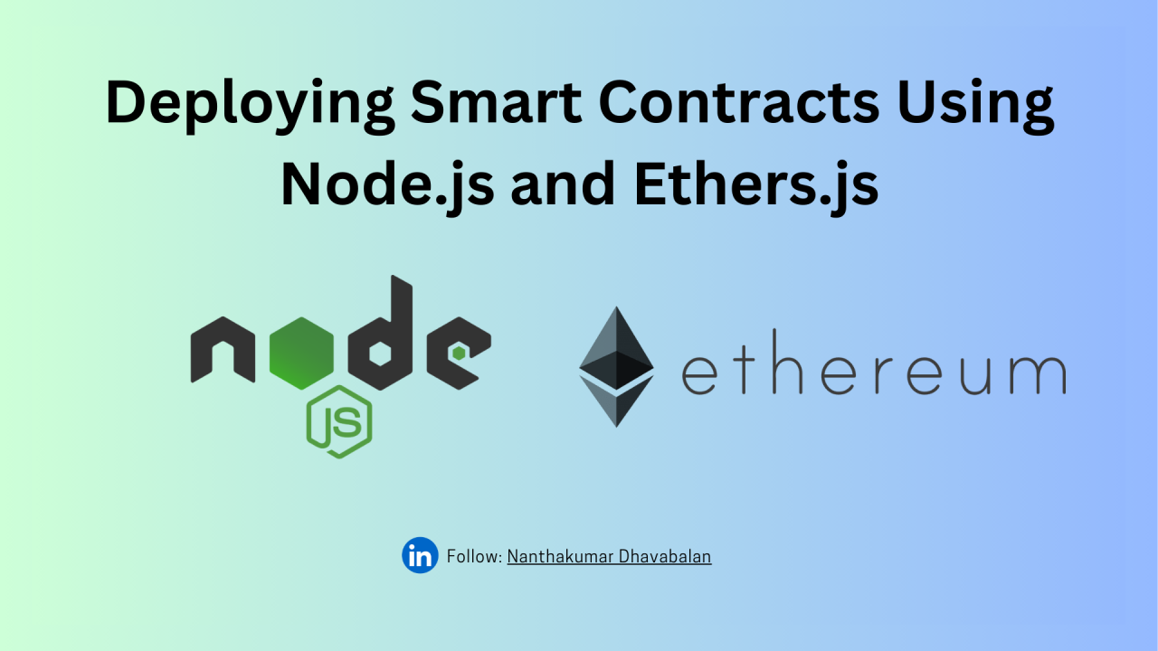 Create a Simple Smart Contract using NodeJs Create a Simple Smart Contract using NodeJs