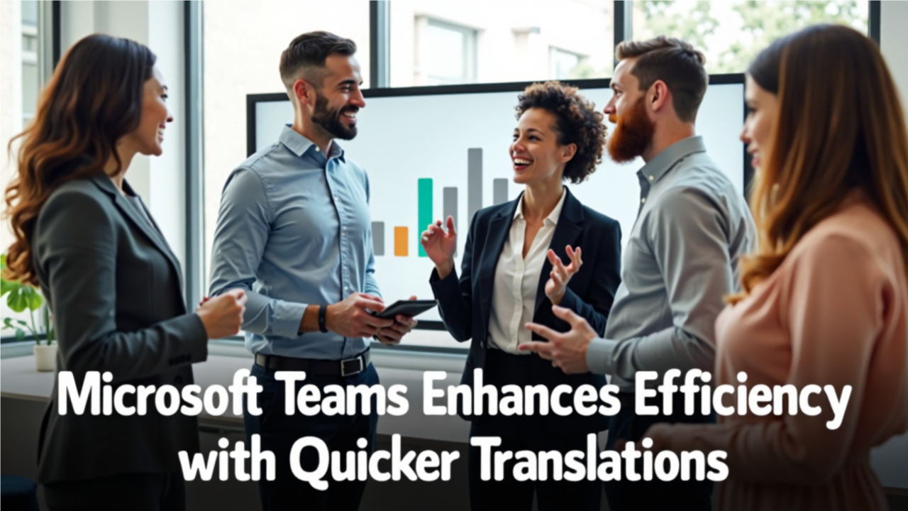 Microsoft Teams Enhances Efficiency with Quicker Translations Microsoft Teams Enhances Efficiency with Quicker Translations