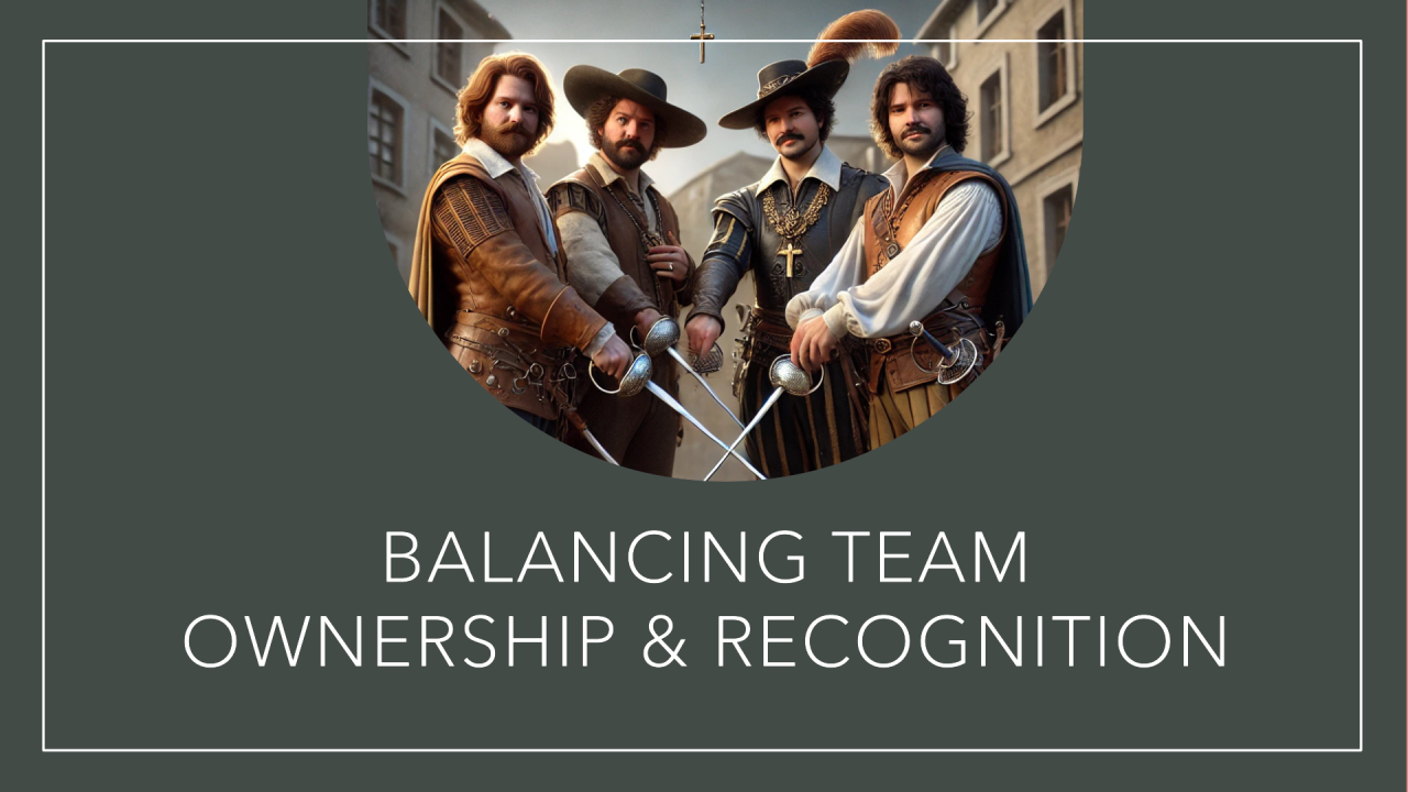Balancing Team Ownership with Individual Recognition in Agile Balancing Team Ownership with Individual Recognition in Agile