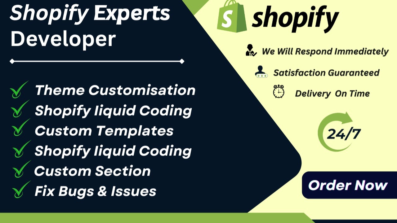Custom Shopify Coding, Theme Customization & Bug Fixes – Expert Shopify ... Custom Shopify Coding, Theme Customization & Bug Fixes – Expert Shopify ...