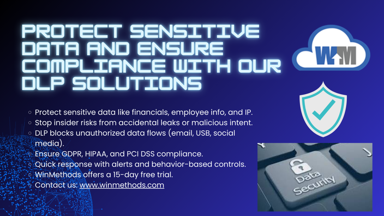 Protect Sensitive Data and Ensure Compliance with Our DLP Solutions Protect Sensitive Data and Ensure Compliance with Our DLP Solutions