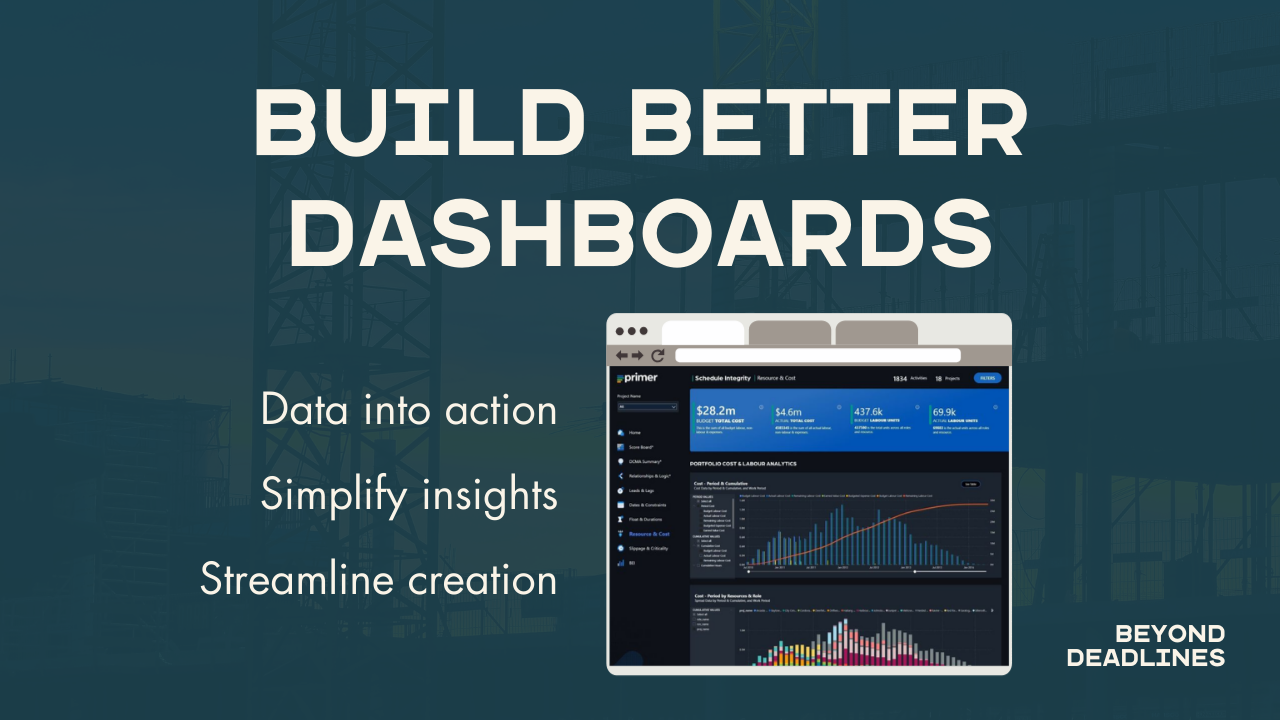 How To Build Dashboards That Drive Decisions in Construction How To Build Dashboards That Drive Decisions in Construction