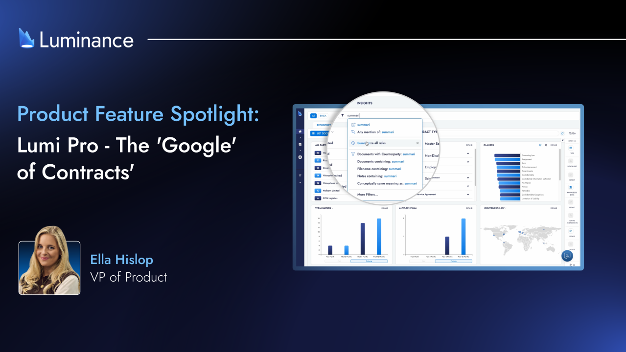 Product Feature Spotlight: Answer any Contract Query with Lumi Pro ... Product Feature Spotlight: Answer any Contract Query with Lumi Pro ...