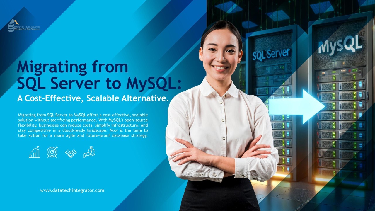 Migrating from SQL Server to MySQL: A Cost-Effective, Scalable Alternative. Migrating from SQL Server to MySQL: A Cost-Effective, Scalable Alternative.