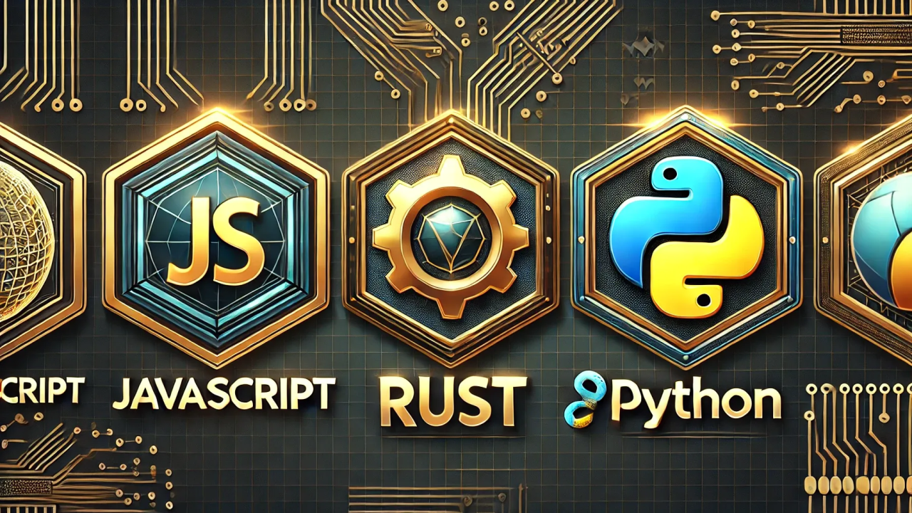 Lenguajes de programación clave: Rust, Python y JavaScript en el ... Lenguajes de programación clave: Rust, Python y JavaScript en el ...