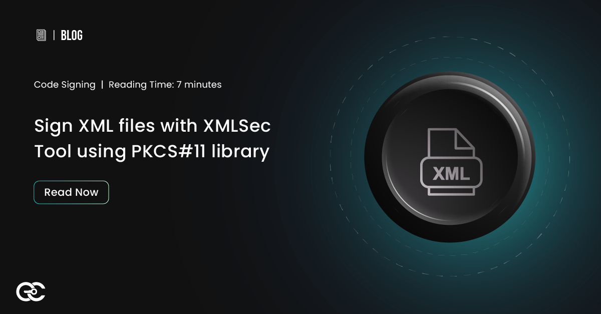 Sign XML files with XMLSec Tool using PKCS#11 library Sign XML files with XMLSec Tool using PKCS#11 library