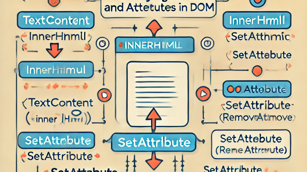 Modifying Content and Attributes in the DOM using JavaScript Modifying Content and Attributes in the DOM using JavaScript