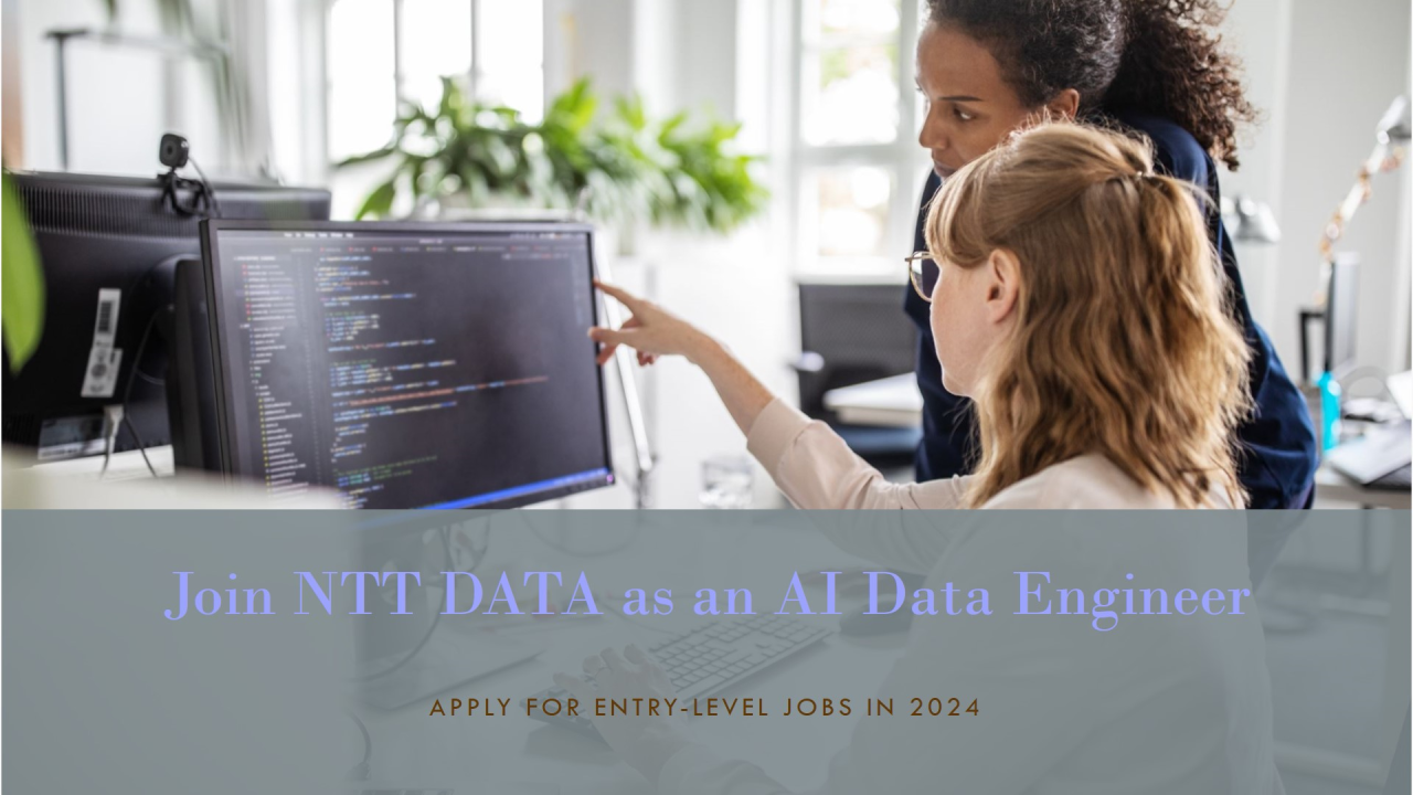 NTT DATA Hiring Freshers 2024: Entry-Level AI Data Engineer Jobs ... NTT DATA Hiring Freshers 2024: Entry-Level AI Data Engineer Jobs ...