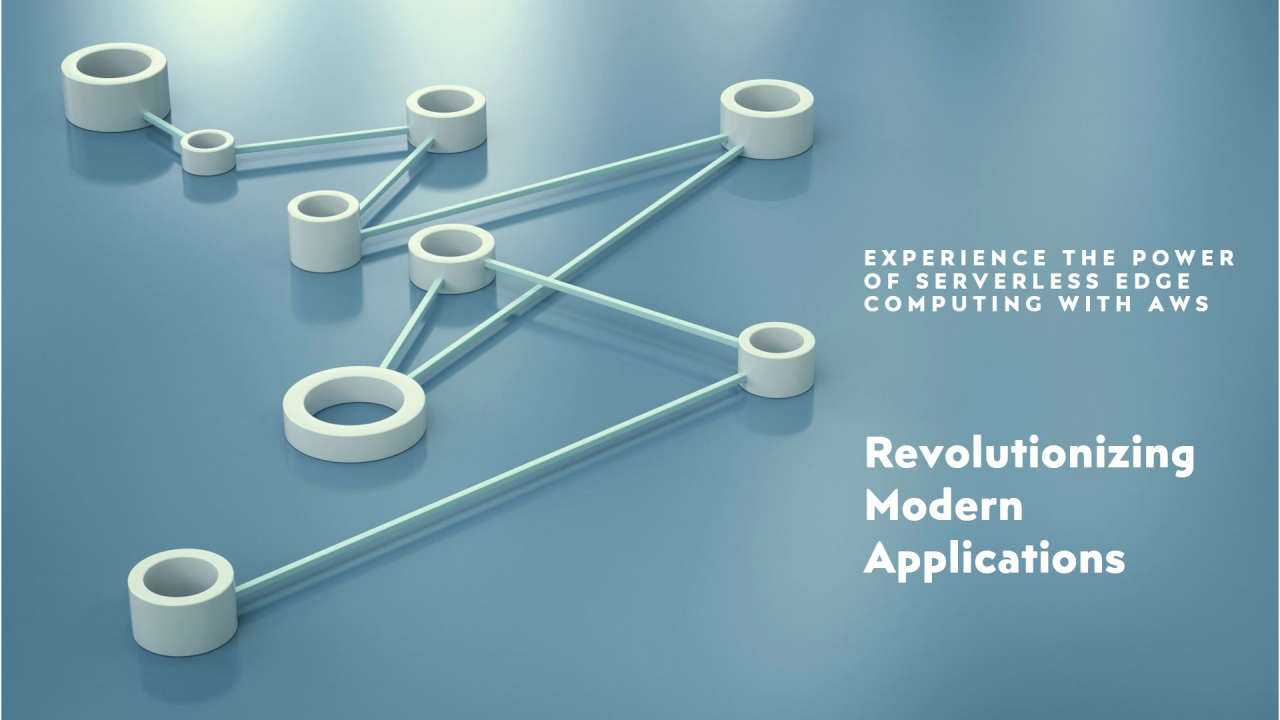 Serverless Edge Computing with AWS: Revolutionizing Modern Applications Serverless Edge Computing with AWS: Revolutionizing Modern Applications